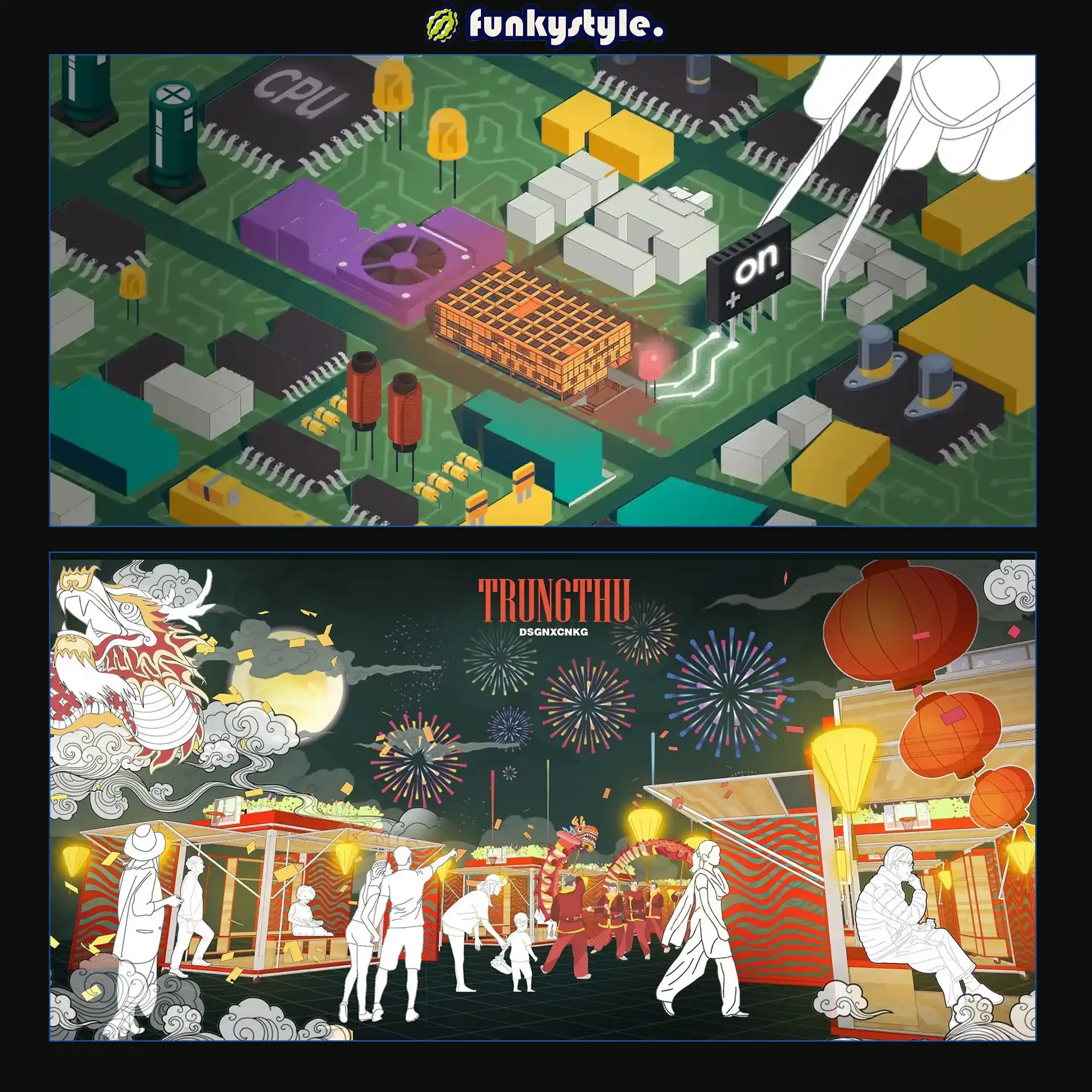 Funky Architecture Photoshop - Nắm vững tư duy minh họa trong Kiến trúc ...