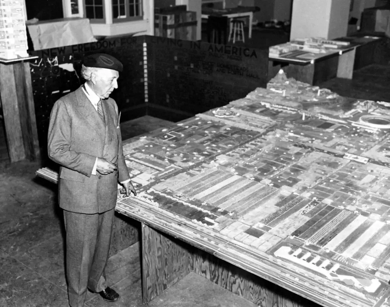 Broadacre City – Thành phố lý tưởng của Frank Lloyd Wright làm gì nên tội?
