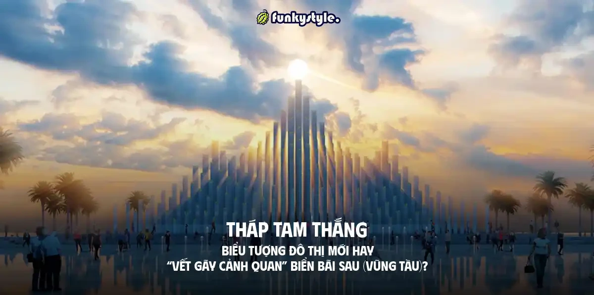 Tháp Tam Thắng - Biểu Tượng Đô Thị Mới Hay “Vết Gãy Cảnh Quan” Biển Bãi ...